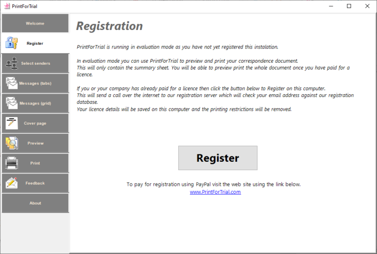 How to use it : Print for Trial